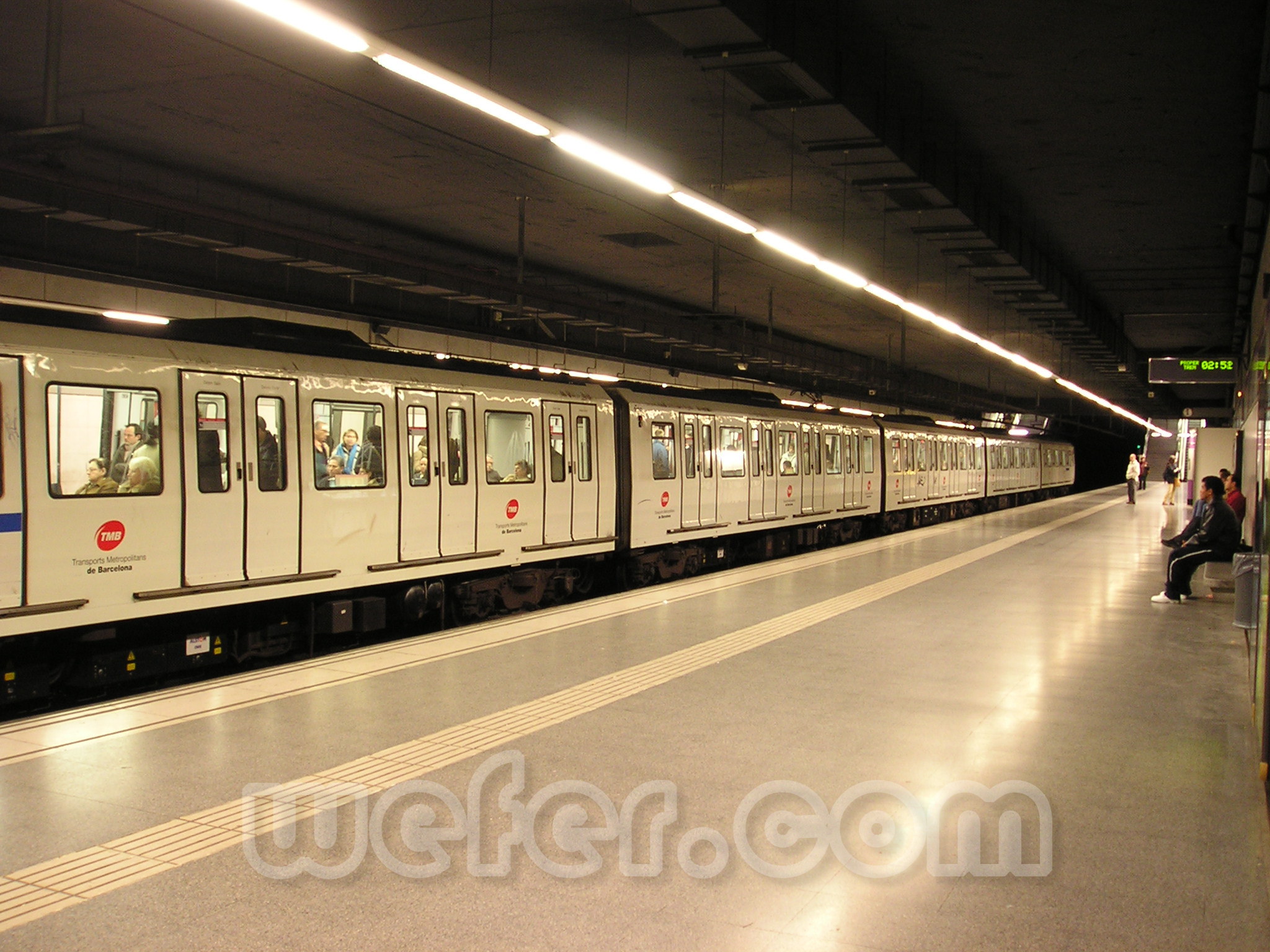 Metro de Barcelona: las estaciones - wefer.com, Web Ferroviaria