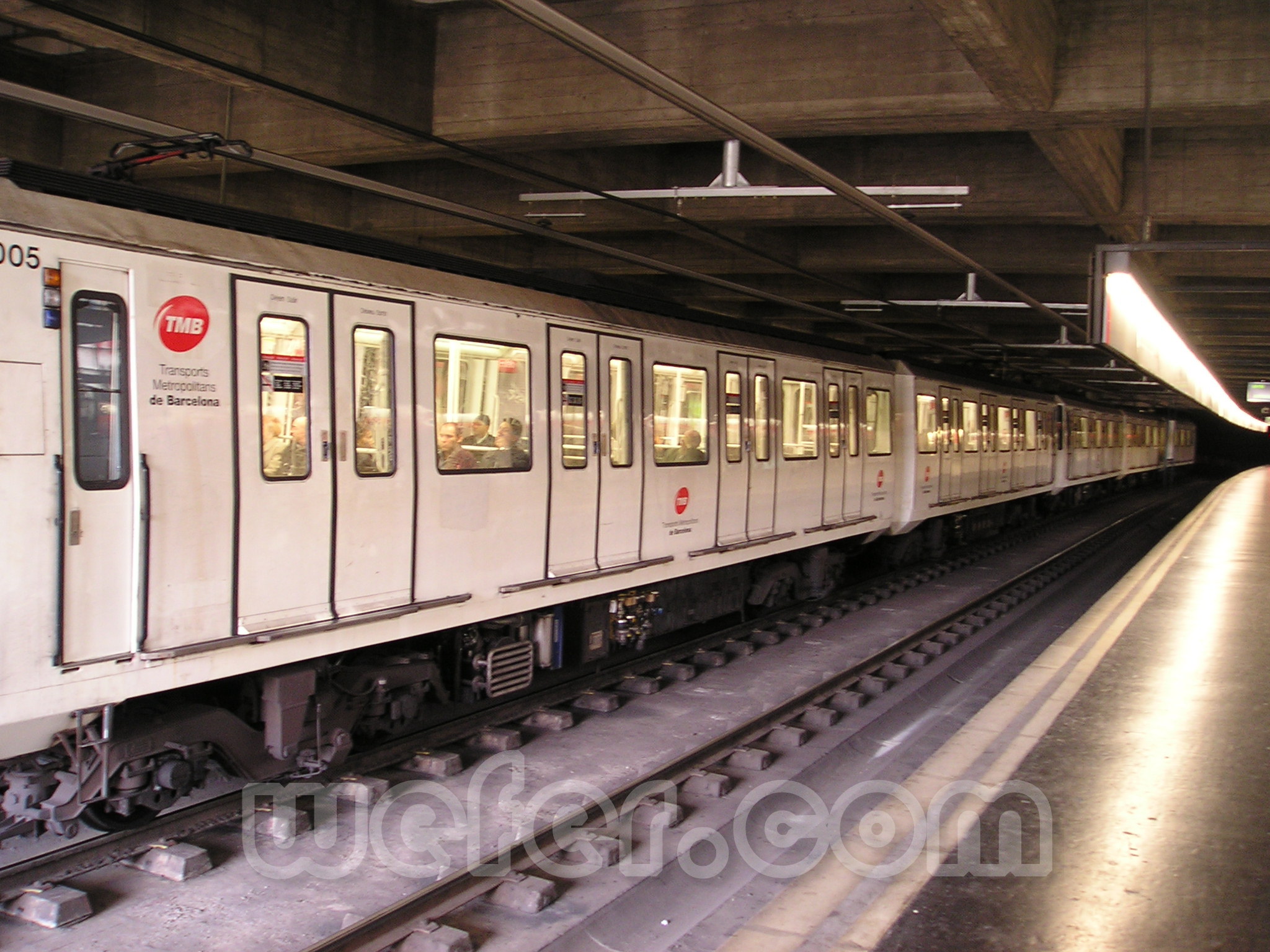 Metro de Barcelona: las estaciones - wefer.com, Web Ferroviaria